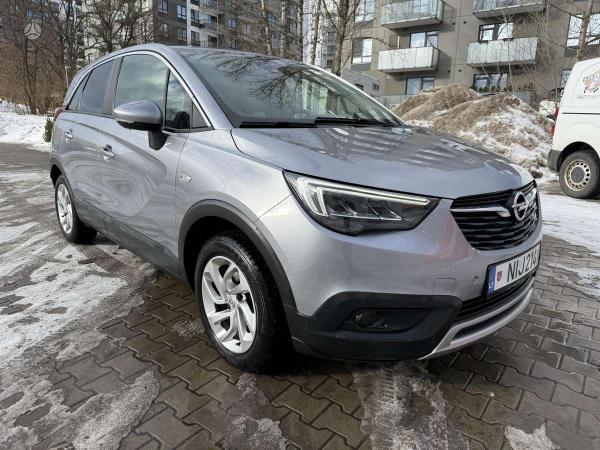 Серый Опель Crossland X 2020 в Вильнюс, объемом двигателя 1.50 л и пробегом 186 тыс. км за 9300 €, фото 1 на AUTOMOTO.COM.LV