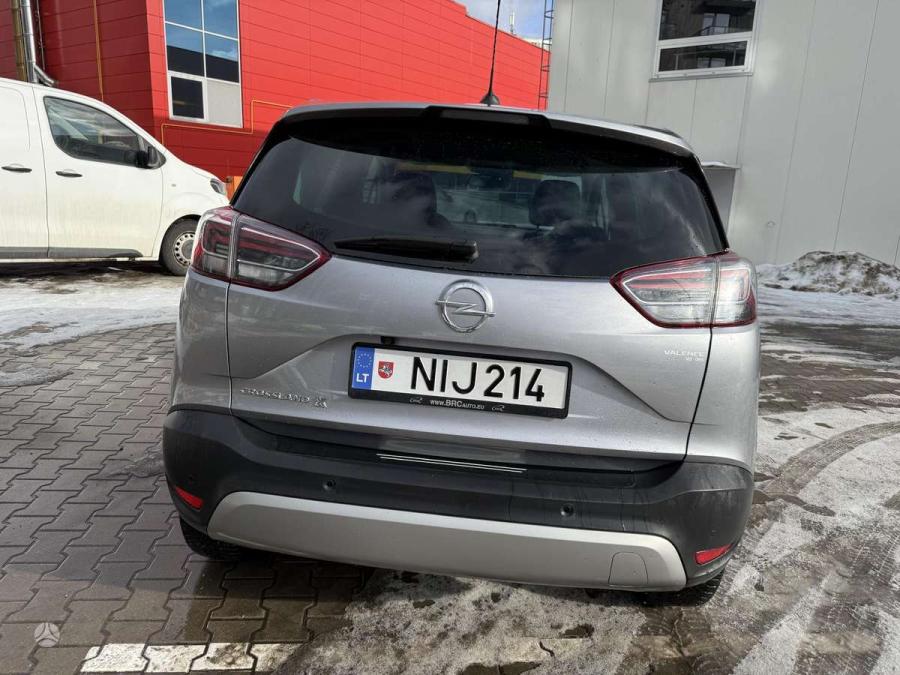 Pelēks Opel Crossland X 2020 Viļņa, ar dzinēja tilpumu 1.50 L un nobraukumu 186 tūkst. km par 9300 €, foto 6 vietnē AUTOMOTO.COM.LV