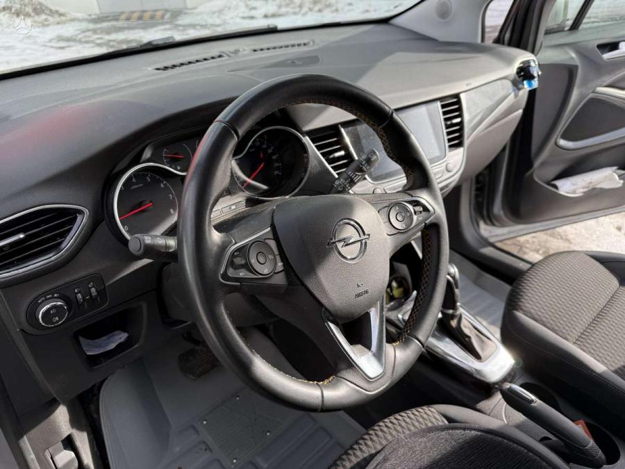 Pelēks Opel Crossland X 2020 Viļņa, ar dzinēja tilpumu 1.50 L un nobraukumu 186 tūkst. km par 9300 €, foto 12 vietnē AUTOMOTO.COM.LV