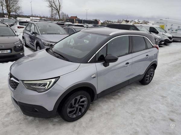 Grey Opel Crossland X 2020 in Taurage, with an engine capacity of 1.20 L and mileage of 85 thousand km for 7623 €, photo 1 on AUTOMOTO.COM.LV