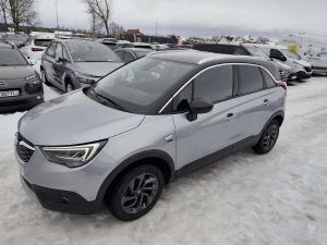 Pelēks Opel Crossland X 2020 Tauragė, ar dzinēja tilpumu 1.20 L un nobraukumu 85 tūkst. km par 7623 €, foto  vietnē AUTOMOTO.COM.LV