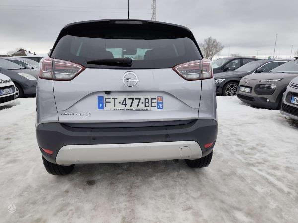 Grey Opel Crossland X 2020 in Taurage, with an engine capacity of 1.20 L and mileage of 85 thousand km for 7623 €, photo 6 on AUTOMOTO.COM.LV