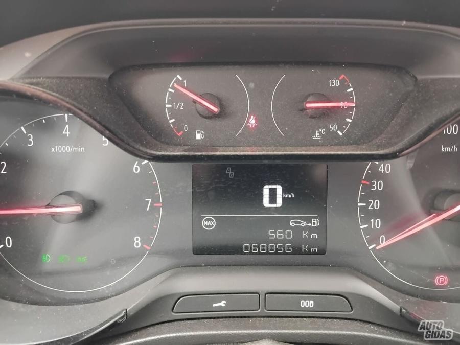 Серый Опель Crossland X 2020 в Паланга, объемом двигателя 1.20 л и пробегом 69 тыс. км за 8700 €, фото 8 на AUTOMOTO.COM.LV