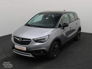 Grey Opel Crossland X 2020 in Vilnius, with an engine capacity of 1.20 L and mileage of 108 thousand km for 11499 €, photo  on AUTOMOTO.COM.LV
