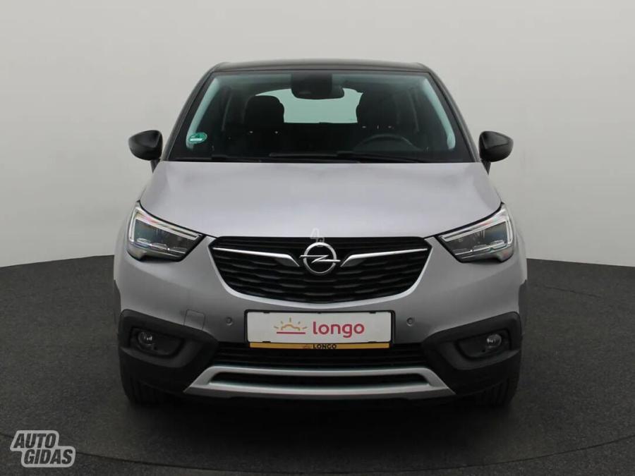 Grey Opel Crossland X 2020 in Vilnius, with an engine capacity of 1.20 L and mileage of 108 thousand km for 11499 €, photo 4 on AUTOMOTO.COM.LV