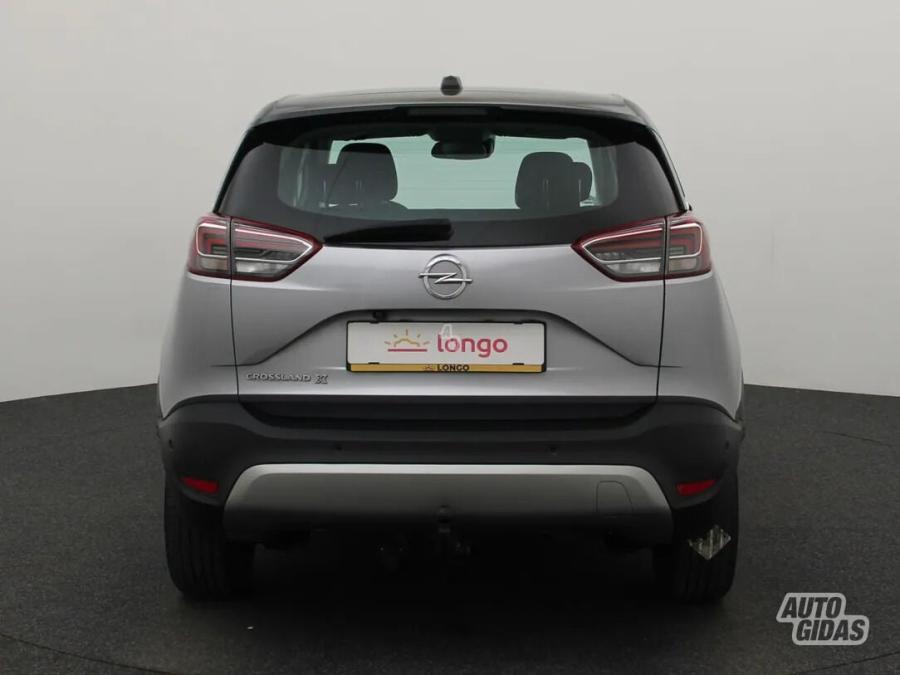 Grey Opel Crossland X 2020 in Vilnius, with an engine capacity of 1.20 L and mileage of 108 thousand km for 11499 €, photo 6 on AUTOMOTO.COM.LV