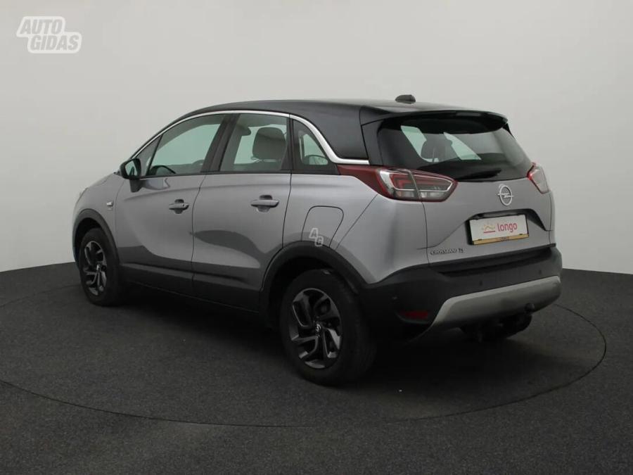 Grey Opel Crossland X 2020 in Vilnius, with an engine capacity of 1.20 L and mileage of 108 thousand km for 11499 €, photo 8 on AUTOMOTO.COM.LV