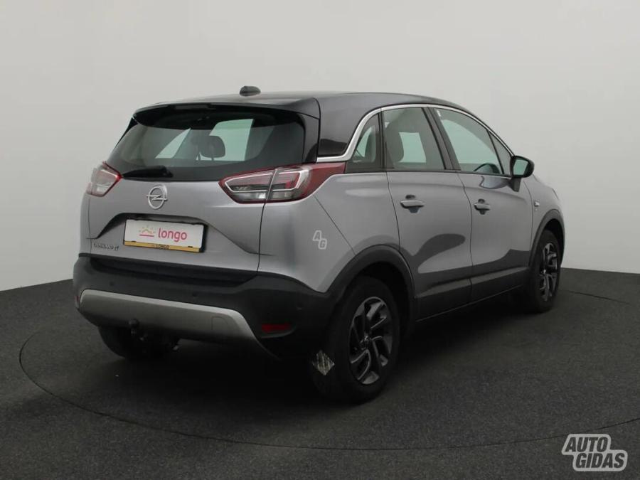 Grey Opel Crossland X 2020 in Vilnius, with an engine capacity of 1.20 L and mileage of 108 thousand km for 11499 €, photo 9 on AUTOMOTO.COM.LV