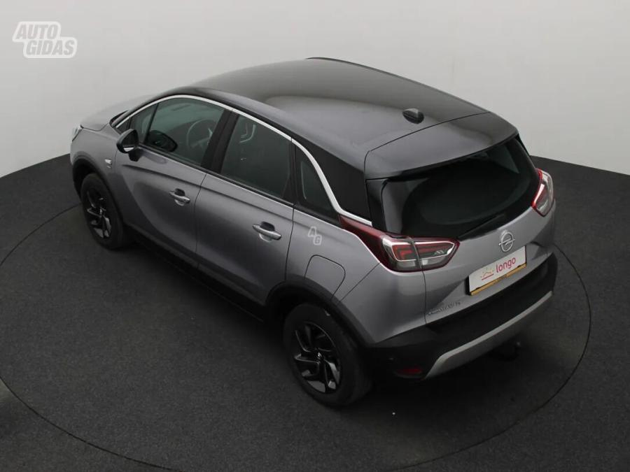 Grey Opel Crossland X 2020 in Vilnius, with an engine capacity of 1.20 L and mileage of 108 thousand km for 11499 €, photo 13 on AUTOMOTO.COM.LV
