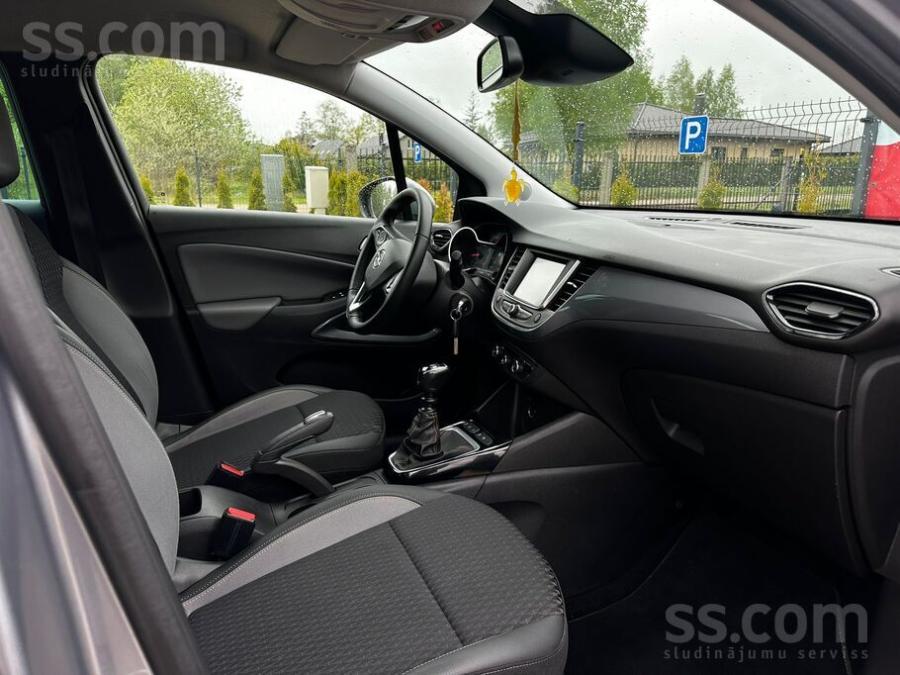 Серый Опель Crossland X 2020 в Елгава, объемом двигателя 1.50 л и пробегом 0 тыс. км за 8990 €, фото 10 на AUTOMOTO.COM.LV