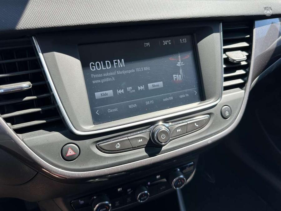 Серый Опель Crossland X 2020 в Мариямполе, объемом двигателя 1.20 л и пробегом 204 тыс. км за 7450 €, фото 13 на AUTOMOTO.COM.LV