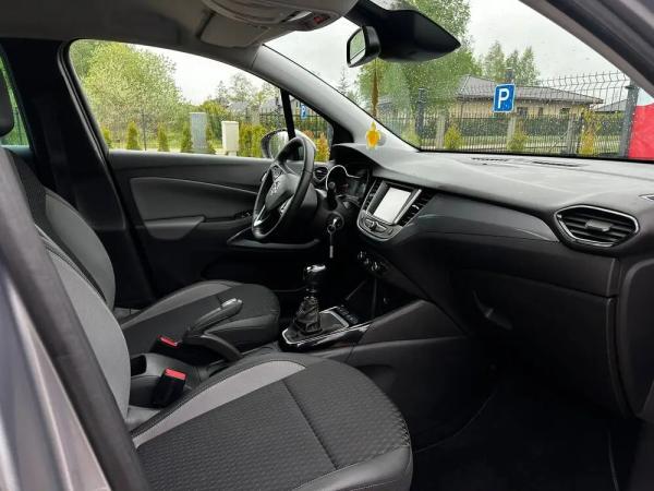 Pelēks Opel Crossland X 2020 Jelgava, ar dzinēja tilpumu 1.50 L un nobraukumu 179 tūkst. km par 8990 €, foto 9 vietnē AUTOMOTO.COM.LV