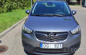 Grey Opel Crossland X 2020 in Riga, with an engine capacity of 1.20 L and mileage of 78 thousand km for 8900 €, photo  on AUTOMOTO.COM.LV