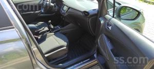 Grey Opel Crossland X 2020 in Riga, with an engine capacity of 1.20 L and mileage of 78 thousand km for 8900 €, photo 7 on AUTOMOTO.COM.LV
