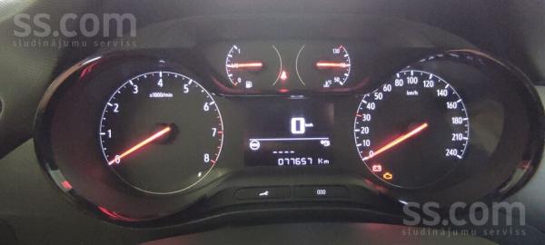 Grey Opel Crossland X 2020 in Riga, with an engine capacity of 1.20 L and mileage of 78 thousand km for 8900 €, photo 8 on AUTOMOTO.COM.LV