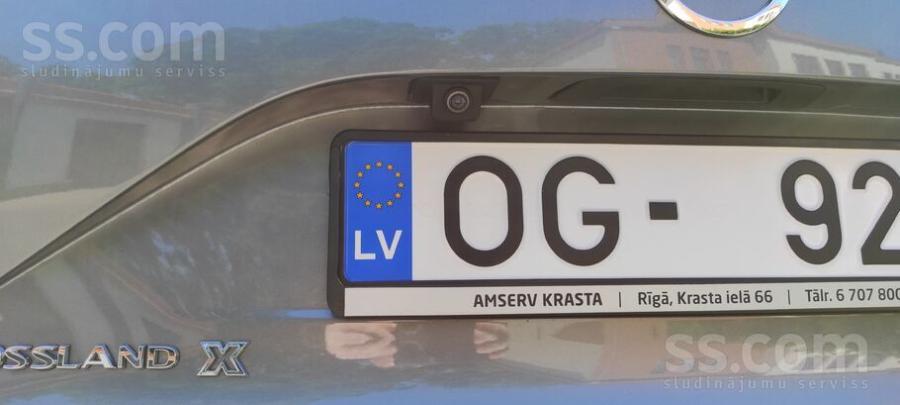 Grey Opel Crossland X 2020 in Riga, with an engine capacity of 1.20 L and mileage of 78 thousand km for 8900 €, photo 17 on AUTOMOTO.COM.LV