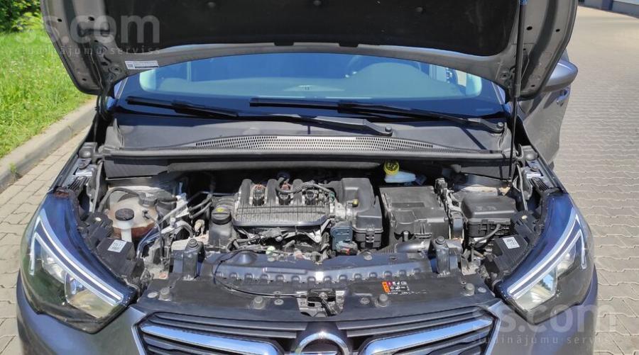 Grey Opel Crossland X 2020 in Riga, with an engine capacity of 1.20 L and mileage of 78 thousand km for 8900 €, photo 18 on AUTOMOTO.COM.LV