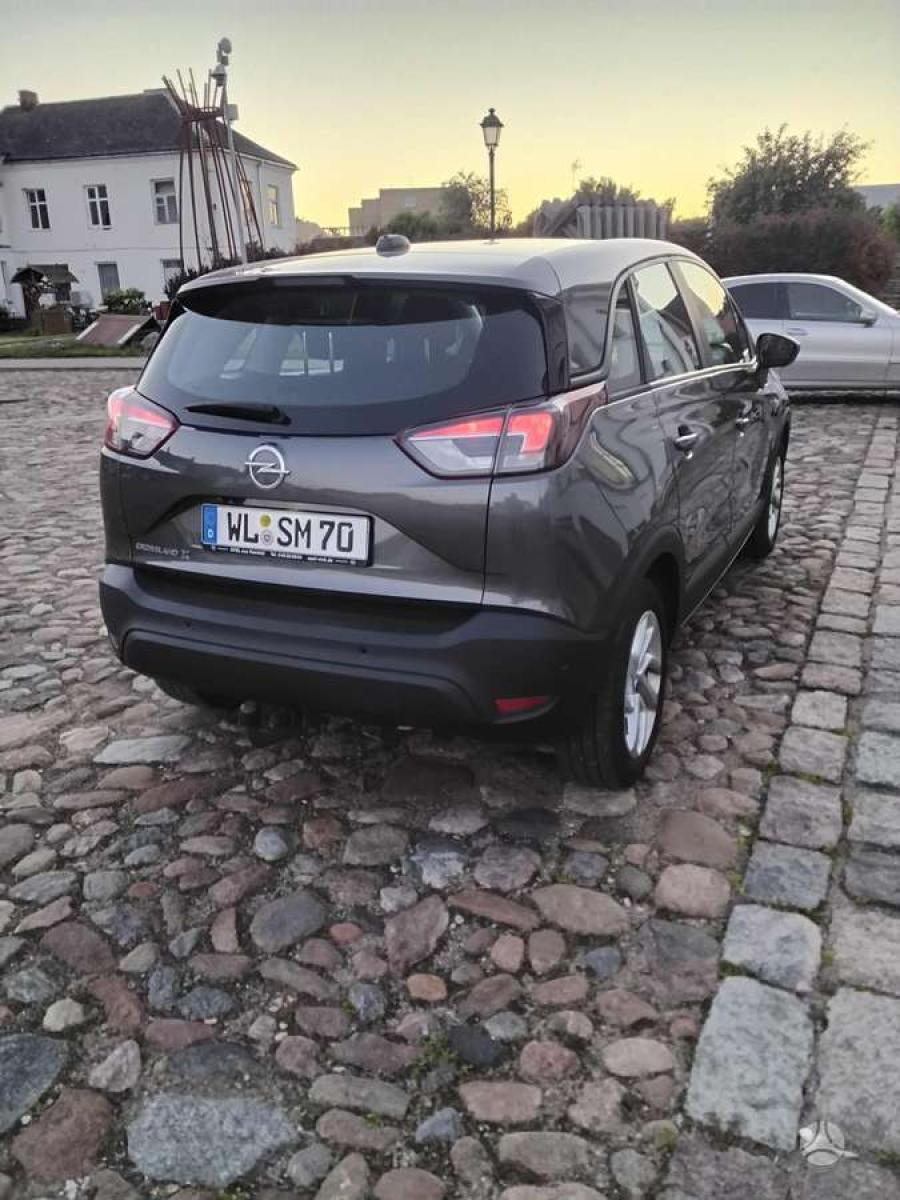 Серый Опель Crossland X 2020 в Кедайняй, объемом двигателя 1.20 л и пробегом 107 тыс. км за 10600 €, фото 5 на AUTOMOTO.COM.LV