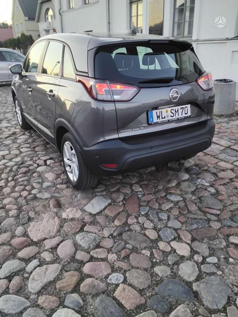 Серый Опель Crossland X 2020 в Кедайняй, объемом двигателя 1.20 л и пробегом 107 тыс. км за 10600 €, фото 7 на AUTOMOTO.COM.LV