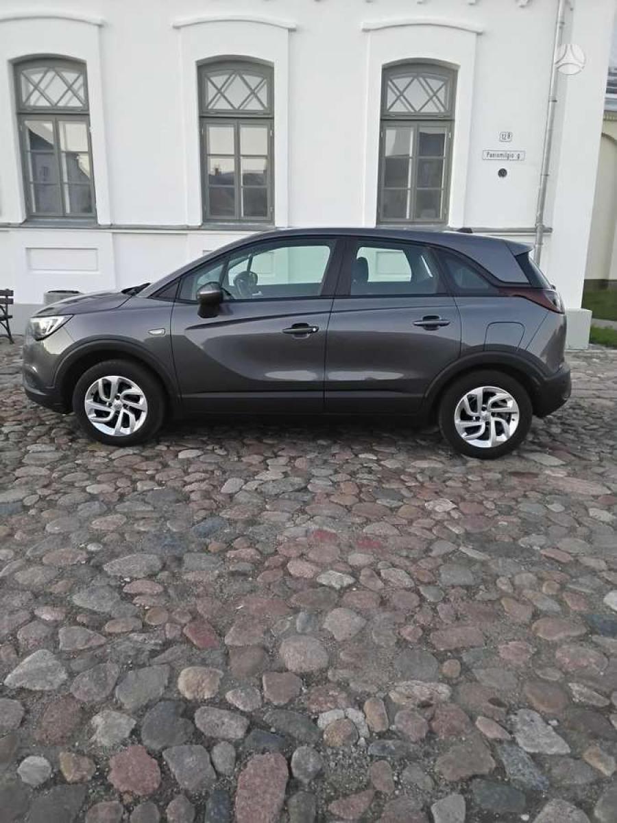 Серый Опель Crossland X 2020 в Кедайняй, объемом двигателя 1.20 л и пробегом 107 тыс. км за 10600 €, фото 8 на AUTOMOTO.COM.LV