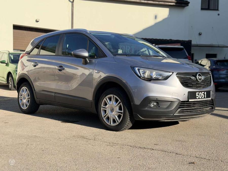 Серый Опель Crossland X 2020 в Рига, объемом двигателя 1.20 л и пробегом 33 тыс. км за 10700 €, фото 5 на AUTOMOTO.COM.LV