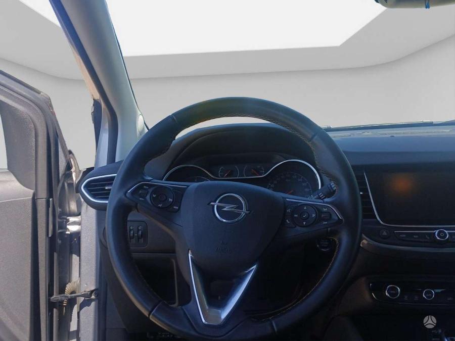 Grey Opel Crossland X 2020 in Vilnius, with an engine capacity of 1.50 L and mileage of 190 thousand km for 9890 €, photo 11 on AUTOMOTO.COM.LV