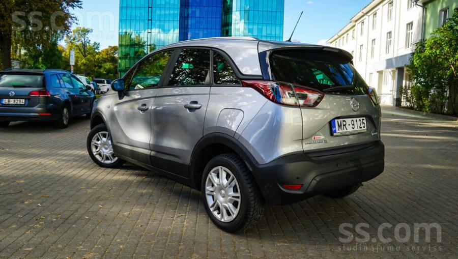 Серый Опель Crossland X 2020 в Рига, объемом двигателя 1.20 л и пробегом 34 тыс. км за 10950 €, фото 9 на AUTOMOTO.COM.LV