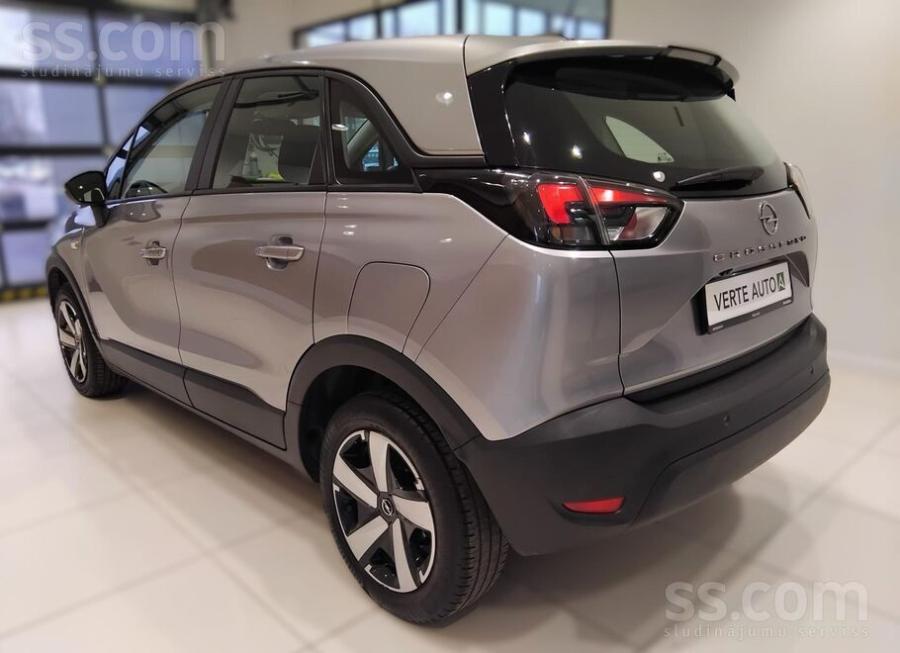 Pelēks Opel Crossland X 2021 Rīga, ar dzinēja tilpumu 1.20 L un nobraukumu 87 tūkst. km par 9950 €, foto 6 vietnē AUTOMOTO.COM.LV