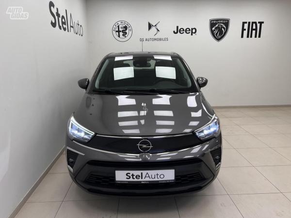 Grey Opel Crossland X 2021 in Vilnius, with an engine capacity of 1.20 L and mileage of 82 thousand km for 11790 €, photo 3 on AUTOMOTO.COM.LV