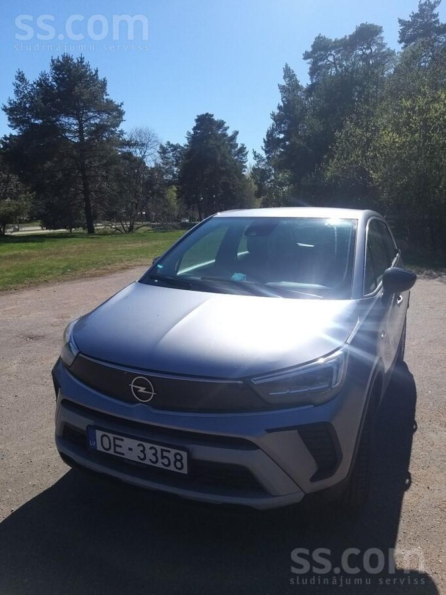 Pelēks Opel Crossland X 2021 Ventspils, ar dzinēja tilpumu 1.50 L un nobraukumu 106 tūkst. km par 12500 €, foto 1 vietnē AUTOMOTO.COM.LV