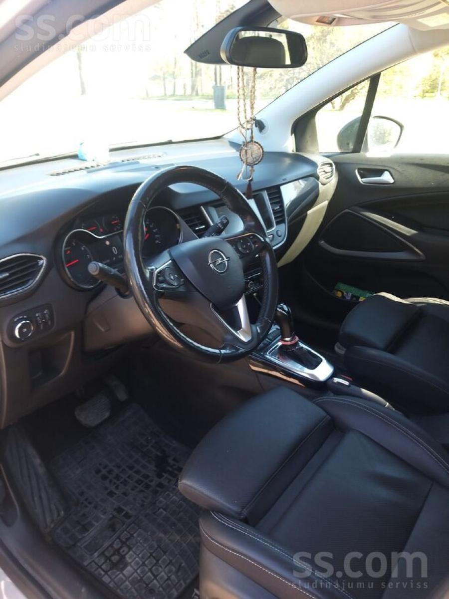 Pelēks Opel Crossland X 2021 Ventspils, ar dzinēja tilpumu 1.50 L un nobraukumu 106 tūkst. km par 12500 €, foto 4 vietnē AUTOMOTO.COM.LV