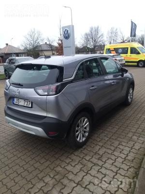Pelēks Opel Crossland X 2021 Ventspils, ar dzinēja tilpumu 1.50 L un nobraukumu 106 tūkst. km par 12500 €, foto 8 vietnē AUTOMOTO.COM.LV