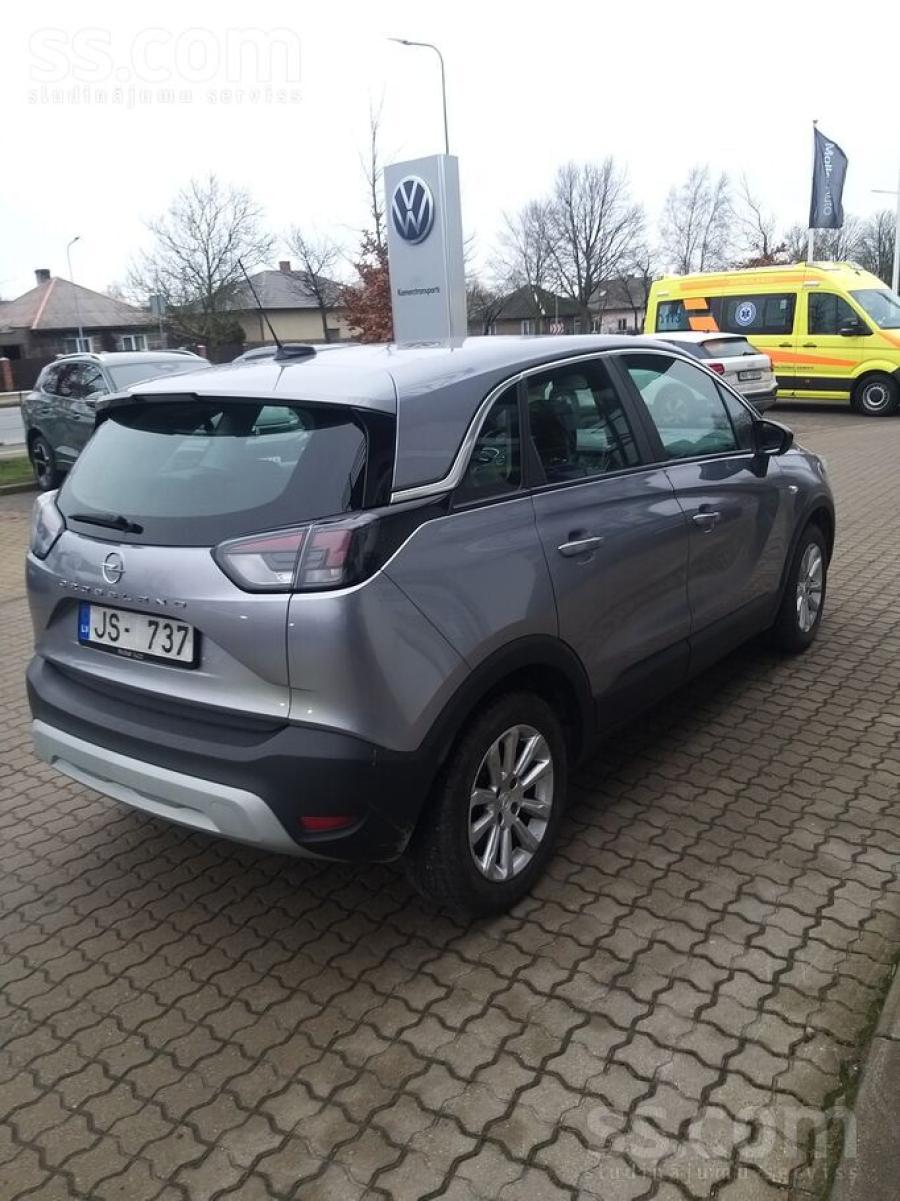 Pelēks Opel Crossland X 2021 Ventspils, ar dzinēja tilpumu 1.50 L un nobraukumu 106 tūkst. km par 12500 €, foto 8 vietnē AUTOMOTO.COM.LV
