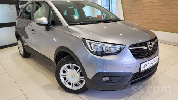Pelēks Opel Crossland X 2021 Rīga, ar dzinēja tilpumu 1.20 L un nobraukumu 48 tūkst. km par 10790 €, foto 1 vietnē AUTOMOTO.COM.LV