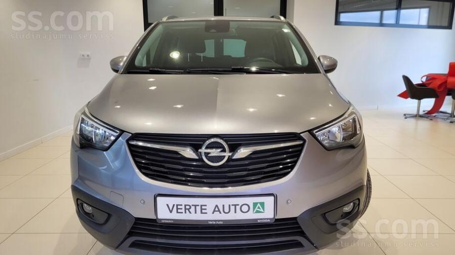Pelēks Opel Crossland X 2021 Rīga, ar dzinēja tilpumu 1.20 L un nobraukumu 48 tūkst. km par 10790 €, foto 3 vietnē AUTOMOTO.COM.LV