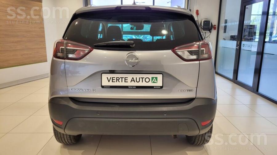 Pelēks Opel Crossland X 2021 Rīga, ar dzinēja tilpumu 1.20 L un nobraukumu 48 tūkst. km par 10790 €, foto 6 vietnē AUTOMOTO.COM.LV