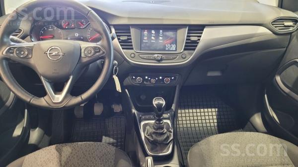 Pelēks Opel Crossland X 2021 Rīga, ar dzinēja tilpumu 1.20 L un nobraukumu 48 tūkst. km par 10790 €, foto 9 vietnē AUTOMOTO.COM.LV