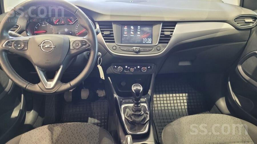 Pelēks Opel Crossland X 2021 Rīga, ar dzinēja tilpumu 1.20 L un nobraukumu 48 tūkst. km par 10790 €, foto 10 vietnē AUTOMOTO.COM.LV