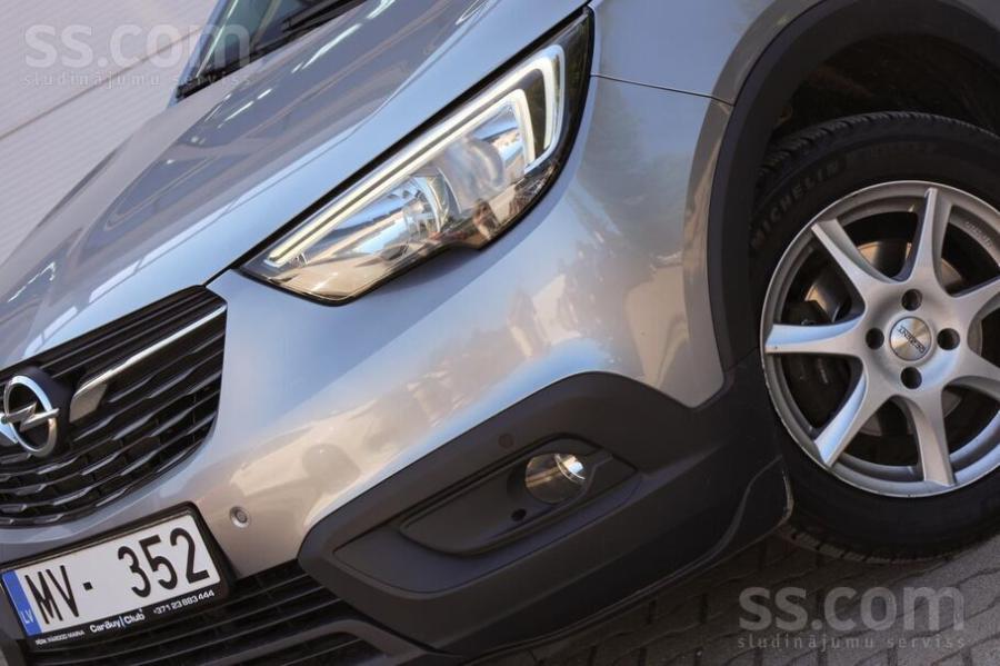 Серый Опель Crossland X 2021 в Рига, объемом двигателя 1.20 л и пробегом 0 тыс. км за 7995 €, фото 3 на AUTOMOTO.COM.LV