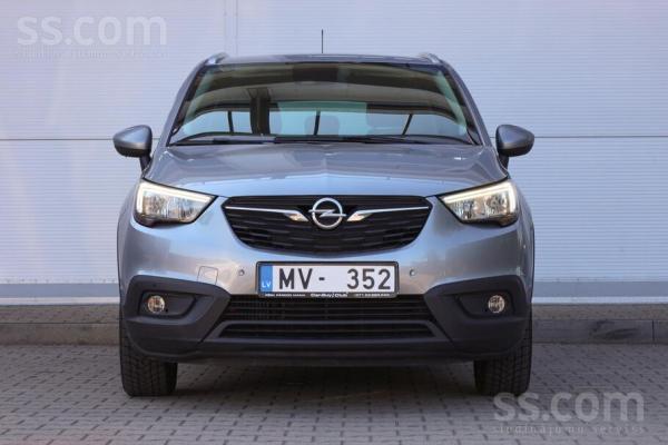 Серый Опель Crossland X 2021 в Рига, объемом двигателя 1.20 л и пробегом 0 тыс. км за 7995 €, фото 3 на AUTOMOTO.COM.LV