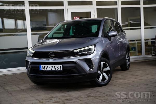 Opel Crossland X 2021 Rīga vietnē Pelēks Opel Crossland X 2021 Rīga, ar dzinēja tilpumu 1.20 L un nobraukumu 135 tūkst. km par 8500 €, foto 1 vietnē AUTOMOTO.COM.LV