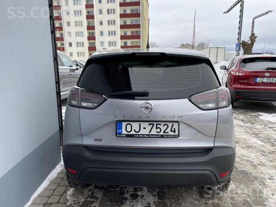 Pelēks Opel Crossland X 2022 Talsi, ar dzinēja tilpumu 1.20 L un nobraukumu 81 tūkst. km par 12500 €, foto 4 vietnē AUTOMOTO.COM.LV