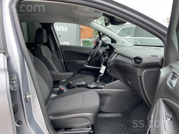 Pelēks Opel Crossland X 2022 Talsi, ar dzinēja tilpumu 1.20 L un nobraukumu 81 tūkst. km par 12500 €, foto 8 vietnē AUTOMOTO.COM.LV