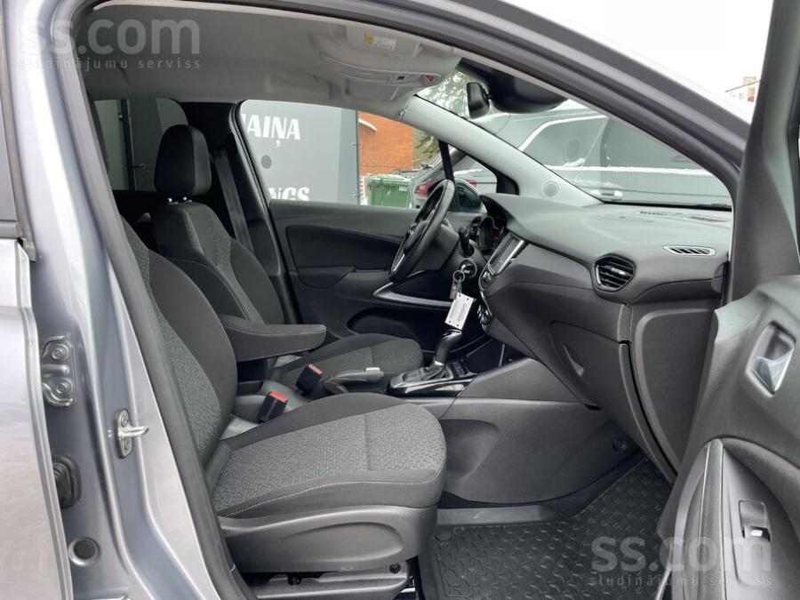 Pelēks Opel Crossland X 2022 Talsi, ar dzinēja tilpumu 1.20 L un nobraukumu 81 tūkst. km par 12500 €, foto 8 vietnē AUTOMOTO.COM.LV