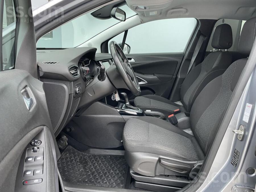 Pelēks Opel Crossland X 2022 Talsi, ar dzinēja tilpumu 1.20 L un nobraukumu 81 tūkst. km par 12500 €, foto 22 vietnē AUTOMOTO.COM.LV