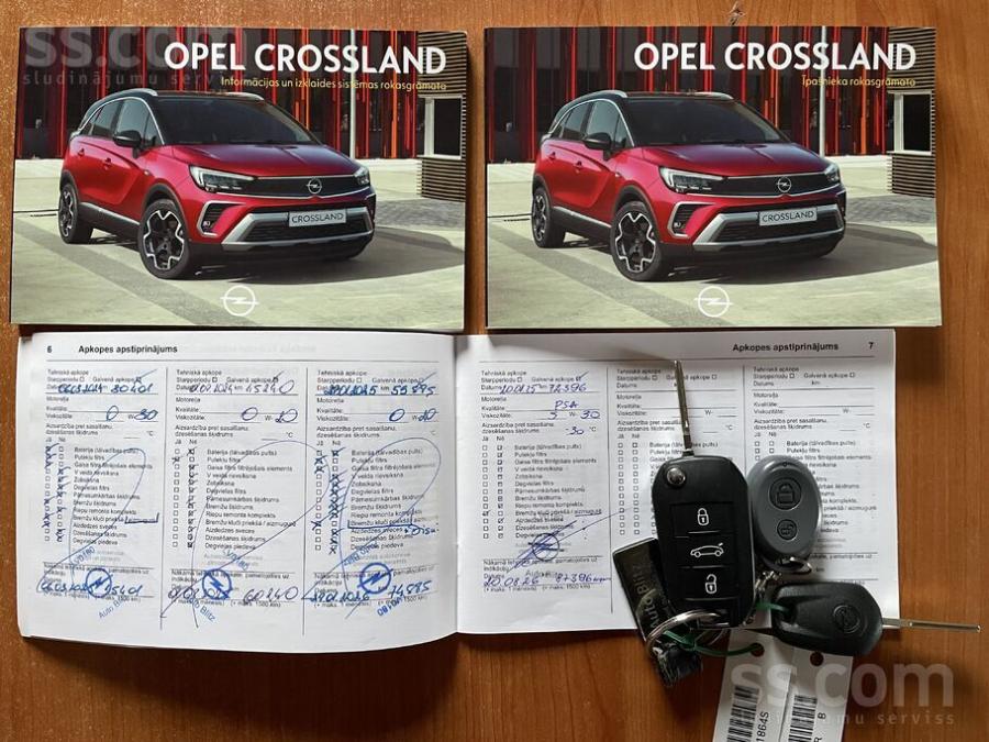 Pelēks Opel Crossland X 2022 Talsi, ar dzinēja tilpumu 1.20 L un nobraukumu 81 tūkst. km par 12500 €, foto 32 vietnē AUTOMOTO.COM.LV
