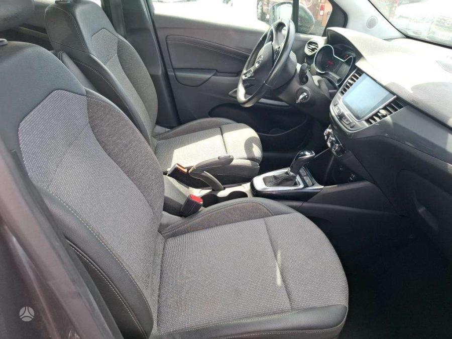 Pelēks Opel Crossland X 2022 Viļņa, ar dzinēja tilpumu 1.50 L un nobraukumu 123 tūkst. km par 12490 €, foto 6 vietnē AUTOMOTO.COM.LV