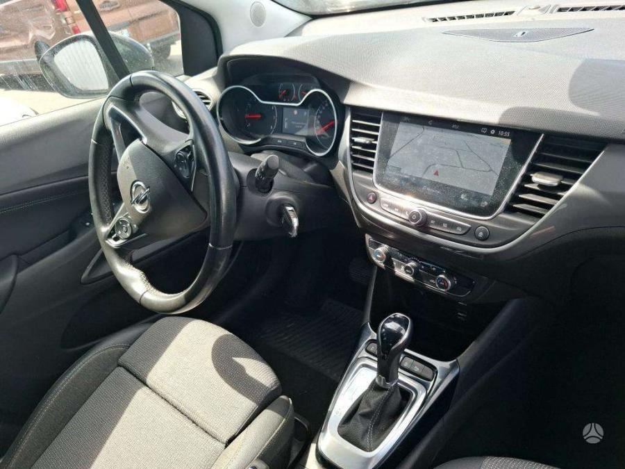 Pelēks Opel Crossland X 2022 Viļņa, ar dzinēja tilpumu 1.50 L un nobraukumu 123 tūkst. km par 12490 €, foto 7 vietnē AUTOMOTO.COM.LV