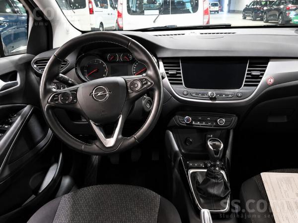 Pelēks Opel Crossland X 2022 Jelgava, ar dzinēja tilpumu 1.20 L un nobraukumu 90 tūkst. km par 12900 €, foto 5 vietnē AUTOMOTO.COM.LV