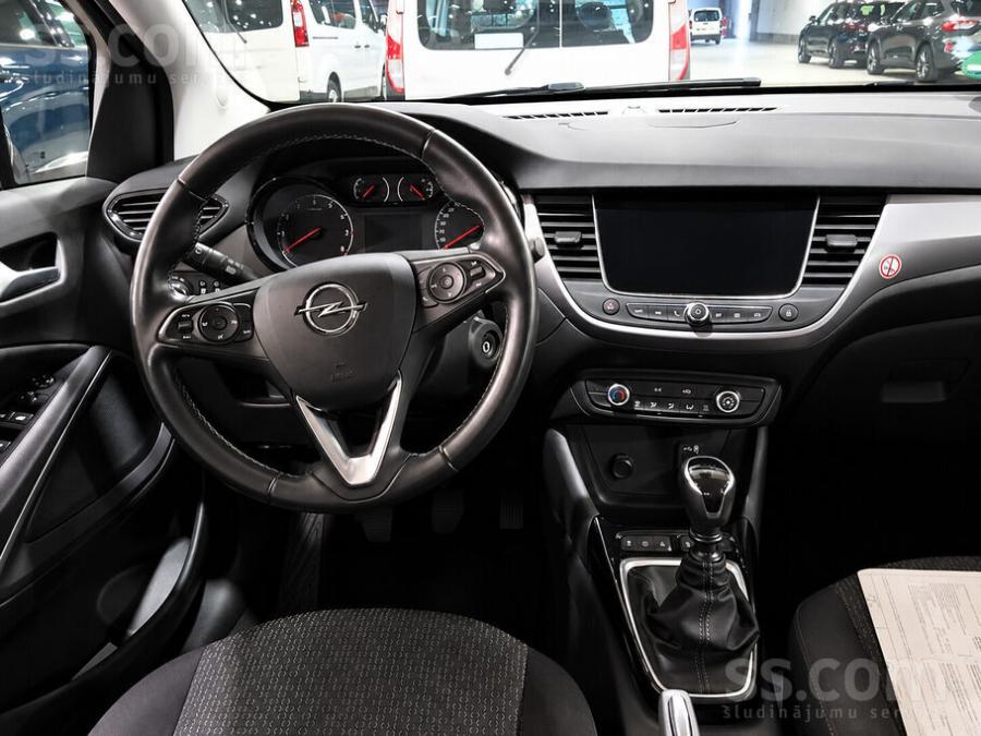Pelēks Opel Crossland X 2022 Jelgava, ar dzinēja tilpumu 1.20 L un nobraukumu 90 tūkst. km par 12900 €, foto 5 vietnē AUTOMOTO.COM.LV
